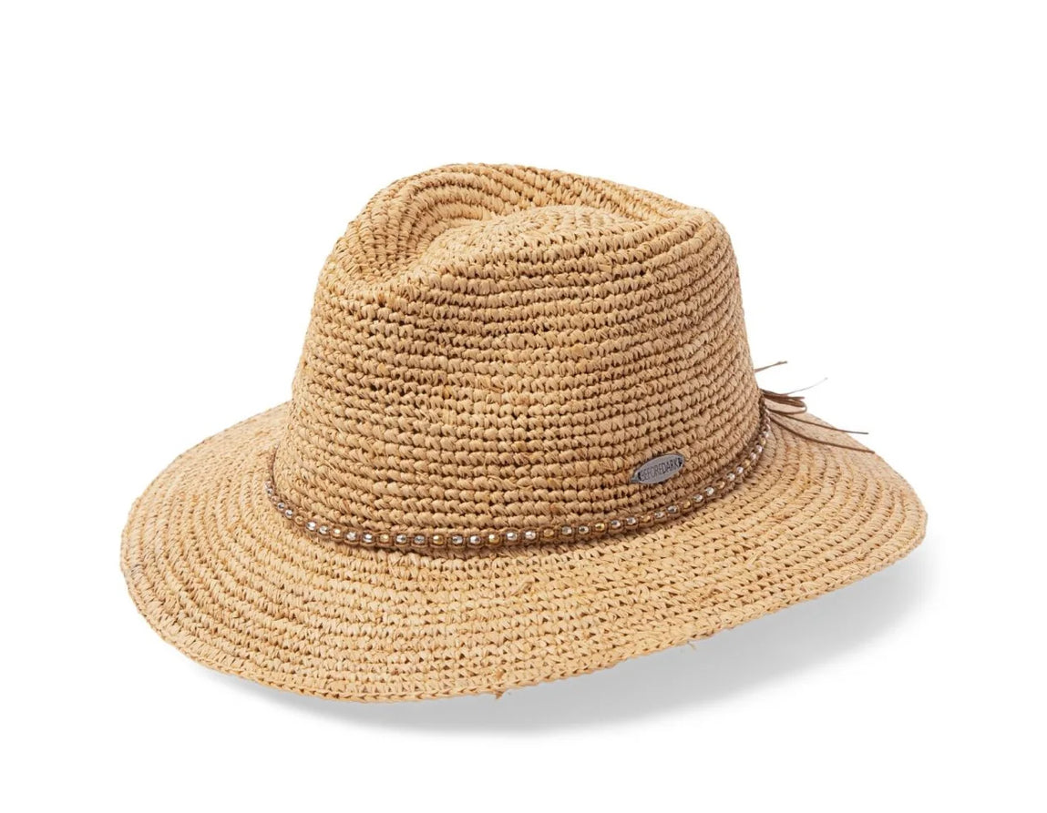 Magdalena Raffia Hat BD190 – Green Duck Society