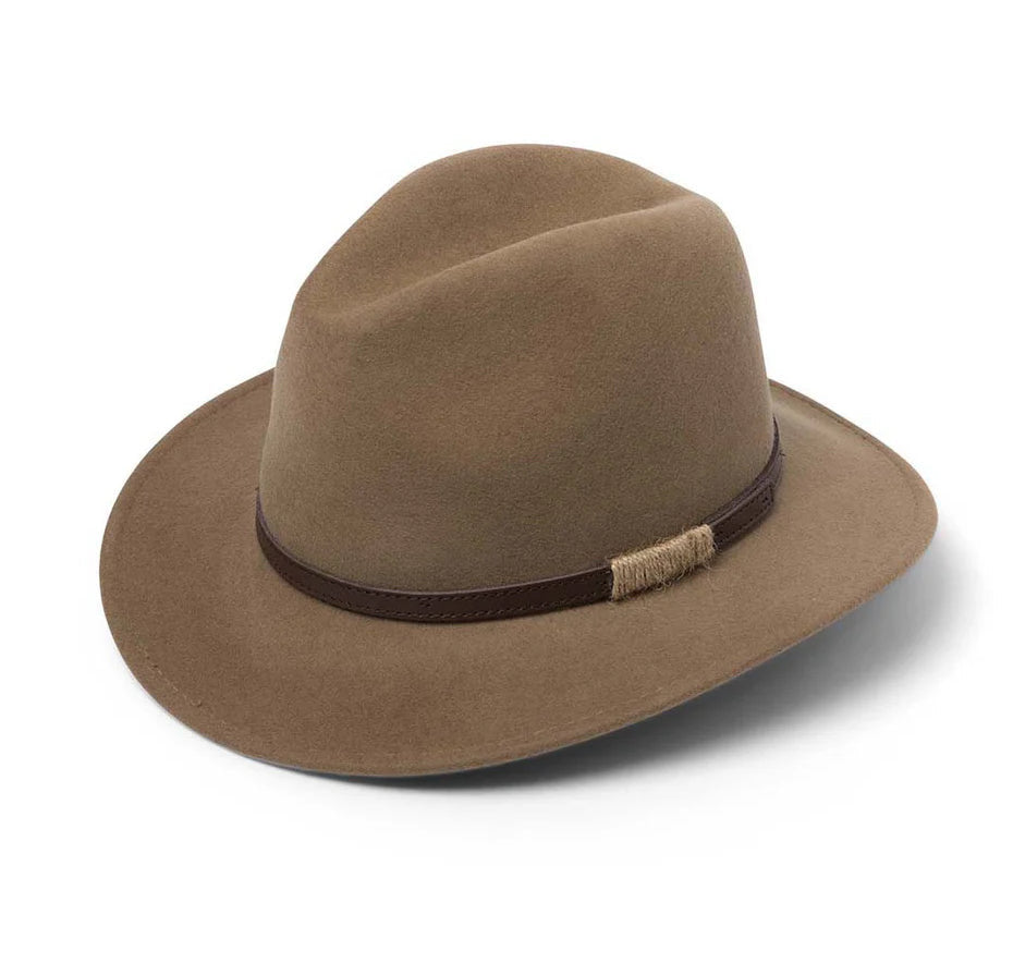 Paterson - Wool Felt Fedora – Green Duck Society